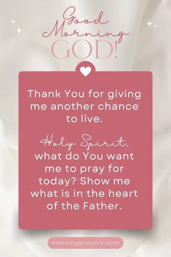 Short Powerful Morning Prayer - Morning Prayers