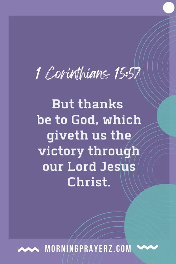 Morning Prayer for Gratitude for Victory