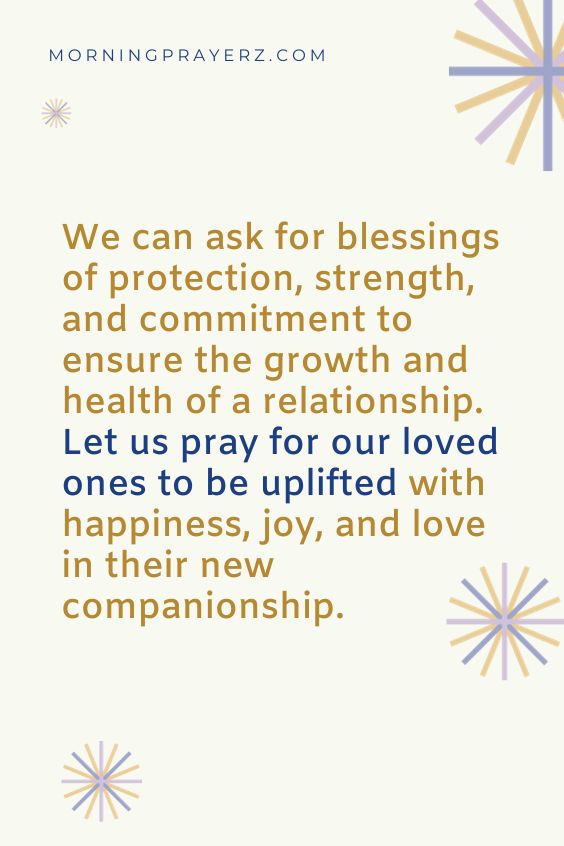 Morning Prayer For A Loved One's Journey Toward Finding Love And ...
