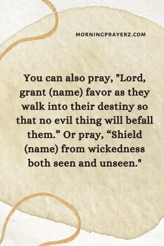 Morning Prayer For A Loved One's Protection From Harm And Danger