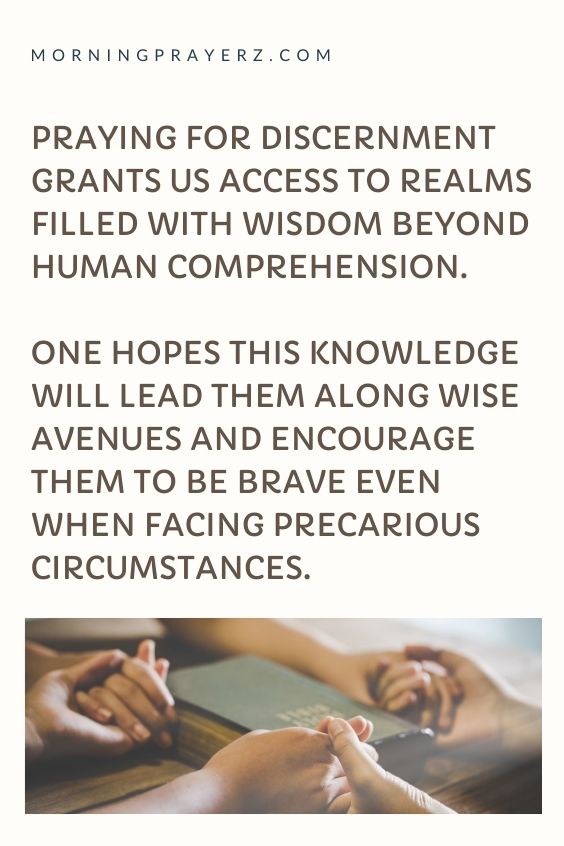 Morning Prayer for a Loved One's Wisdom and Discernment in Decision-Making