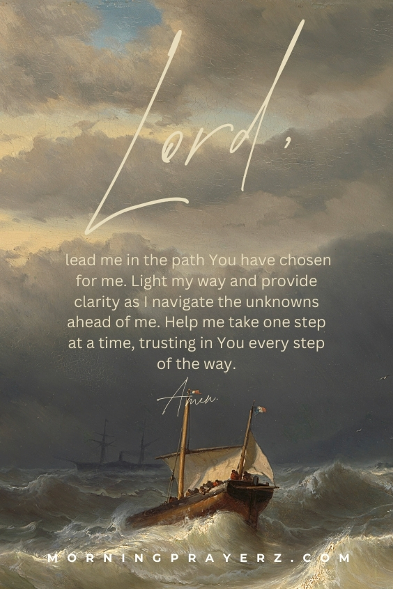 Morning Prayer for a Loved One's Guidance and Direction